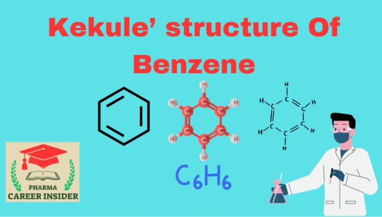 Kekule’ structure Of Benzene