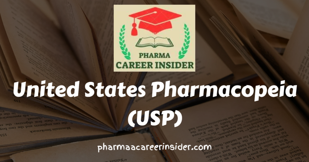United States Pharmacopeia (USP) - Pharmacareerinsider