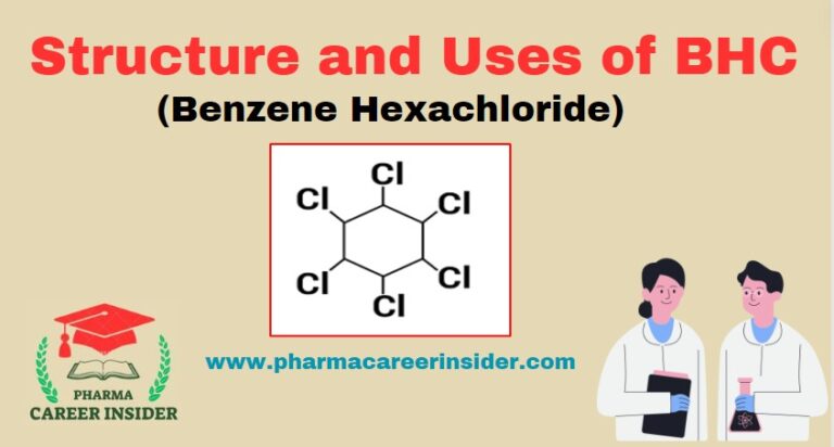 Structure and uses of BHC (Benzene Hexachloride) - Pharmacareerinsider