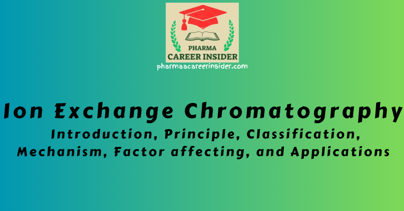 Ion Exchange Chromatography (IEC): Introduction, Principle ...