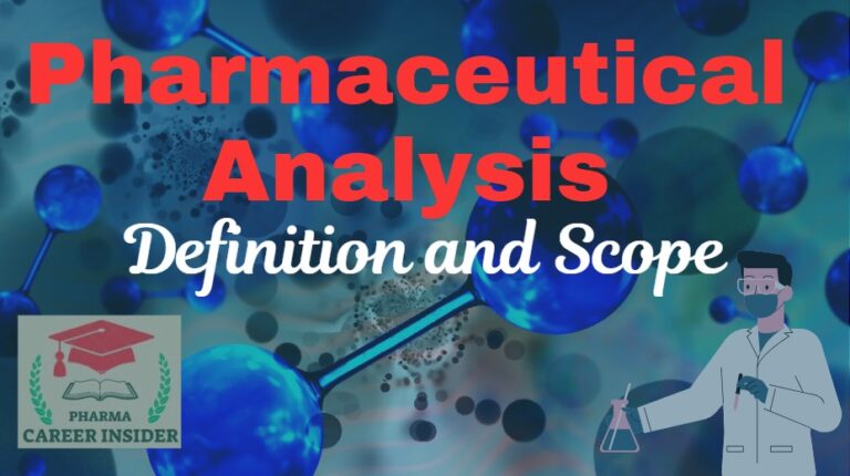 Pharmaceutical Analysis