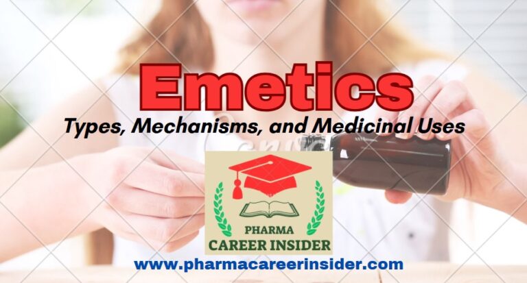 Emetics: Types, Mechanisms, and Medicinal Uses