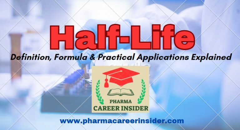 Half-Life: Definition, Formula & Practical Applications Explained