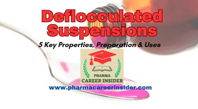 Deflocculated Suspensions: 5 Key Properties, Preparation & Uses