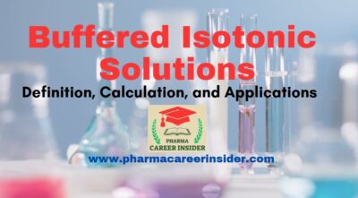 Buffered Isotonic Solutions: Definition, Preparation