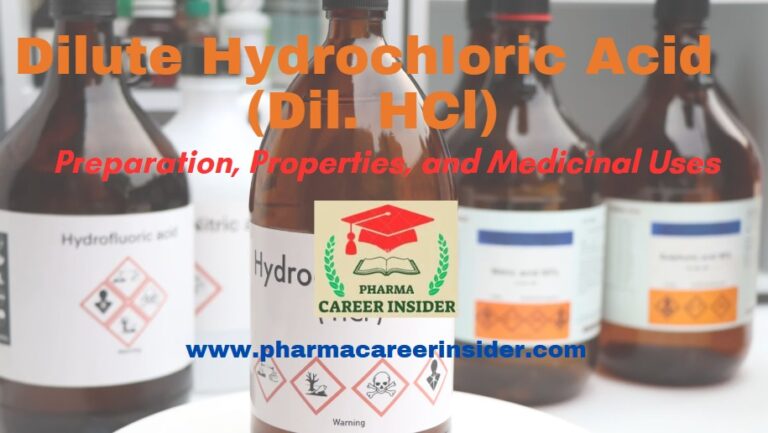 Dilute Hydrochloric Acid: Preparation, Properties, and Uses