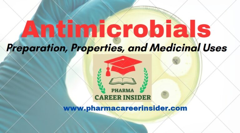 Antimicrobials: Mechanism, Classification, and Uses