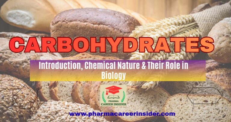 Carbohydrates: Introduction, Chemical Nature & Their Role in Biology