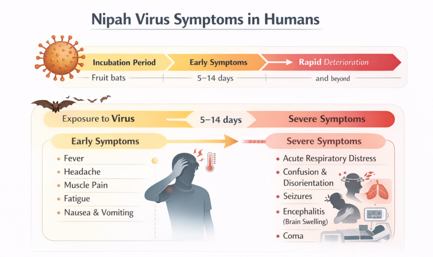 Nipah Virus Outbreak 2026: Symptoms, Causes, Transmission, Treatment ...